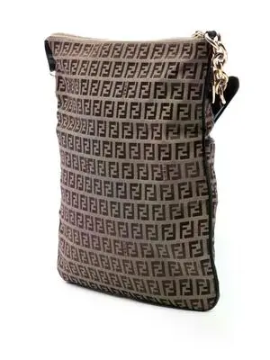 Fendi Zucchino Canvas Crossbody Bag