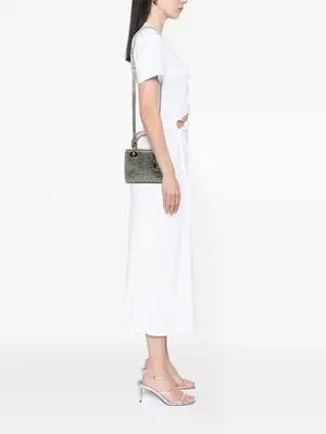 Dior Mini Lady Satchel - Grey