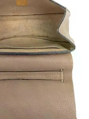 Chloé Grained Calfskin Drew Crossbody Bag - Brown