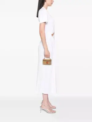Celine Mini Macadam Coated Canvas Vanity Bag