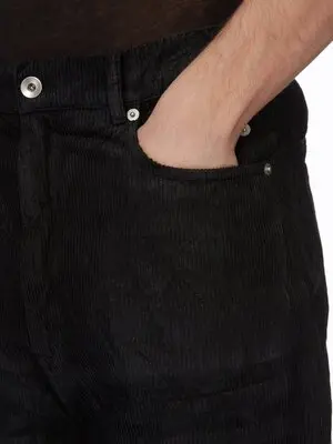 Rick Owens High-waisted Boot-cut Trousers - Black