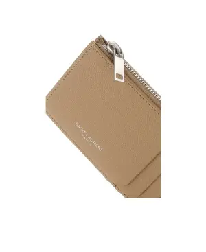 Saint Laurent Fragment Zip Card Case