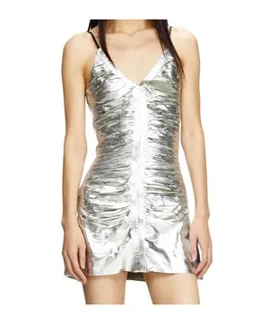 DIESEL® D-lamante V-neck Mini Dress