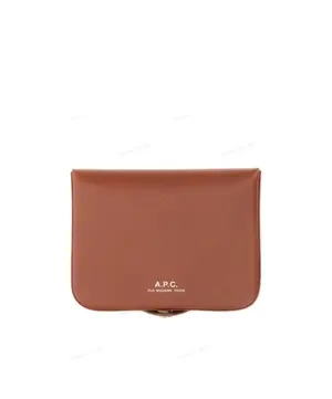 A.p.c. Logo Debossed Wallet