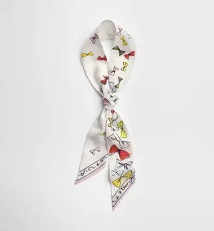 Dior Dioriviera Bows Mitzah Scarf