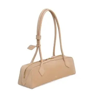 Alaïa Le Teckel Medium Shoulder Bag - Desert