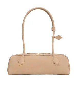 Alaïa Le Teckel Medium Shoulder Bag - Desert