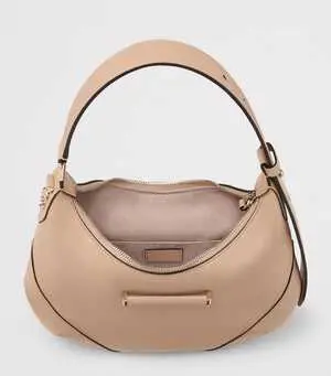 JIMMY CHOO Bar Lambskin Shoulder Bag - Brown