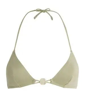 ERES Alva Triangle Bikini Top - Green
