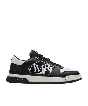 Amiri Logo Detail Low-top Sneakers - Black