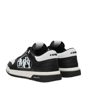 Amiri Logo Detail Low-top Sneakers - Black