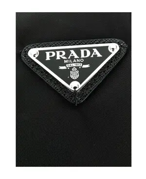 Prada Triangle Logo Neck Tie