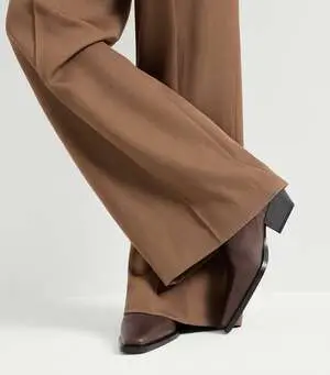 Brunello Cucinelli Leather Chelsea Boots