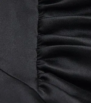 SELF-PORTRAIT Taffeta Corset Mini Dress