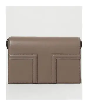 TOTEME T-flap Leather Shoulder Bag