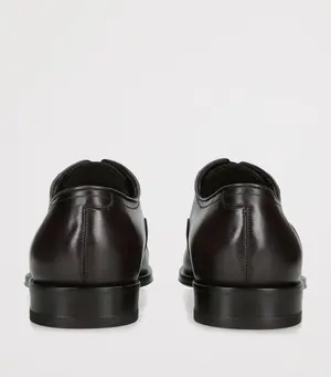 FERRAGAMO Leather Toronto Derby Shoes