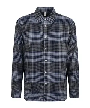 SUNFLOWER Plaid Collared Shirt