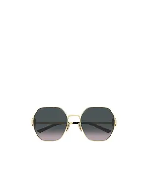 Gucci Irregular Frame Sunglasses - Black