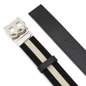 Bally Double-sided Striped Belt