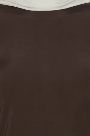 ROTATE BY BIRGER CHRISTENSEN Long-sleeved Scarf Top With Cutout Detail