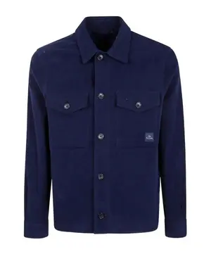Paul Smith Buttoned Pocket Jacket - Blue
