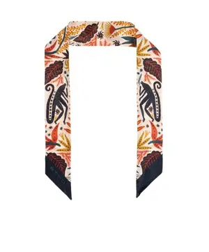 Etro X Tabby Booth Silk Twill Paisleyina With Placed Print - Multicolor