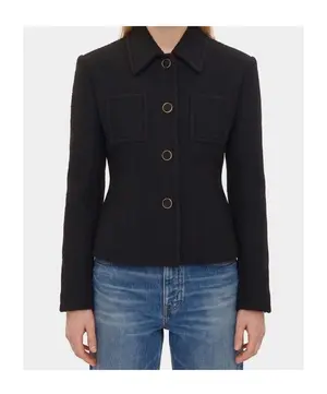 Chloé Boxy Textured Jacket