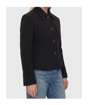 Chloé Boxy Textured Jacket