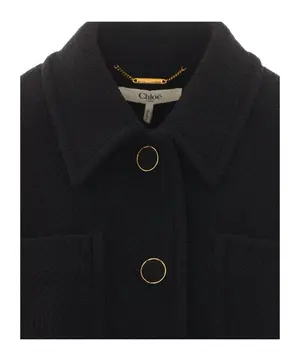 Chloé Boxy Textured Jacket