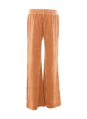 Chloé Elastic Waist Wide-leg Casual Pants
