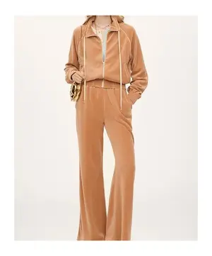 Chloé Wide-leg Terry Drawstring Pants - No