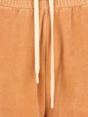 Chloé Wide-leg Terry Drawstring Pants - No