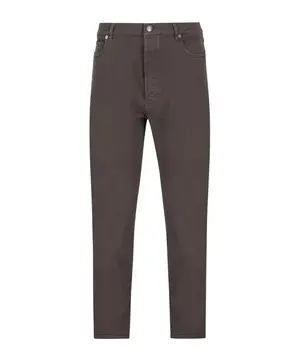 Brunello Cucinelli Regular-fit Five-pocket Pants - Dark Brown