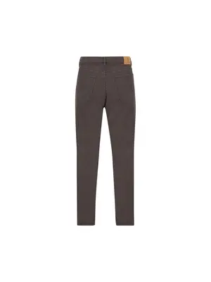 Brunello Cucinelli Regular-fit Five-pocket Pants - Dark Brown