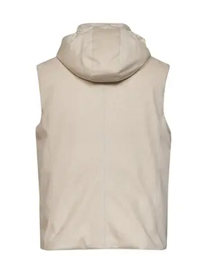 Brunello Cucinelli Sleeveless Hooded Gilet