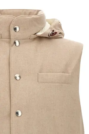 Brunello Cucinelli Sleeveless Hooded Gilet