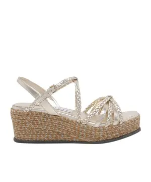 JIMMY CHOO Jimmy Choo Nyra Braided Wedge Sandals