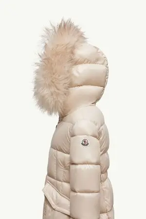 Moncler Aruna Shearling-trimmed Hooded Down Jacket