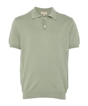 Woolrich Buttoned Short-sleeve Polo Shirt