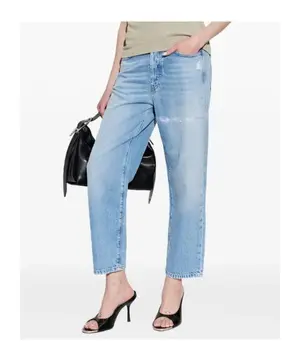 DIESEL® 1981 D-went Distressed Jeans - Light Blue
