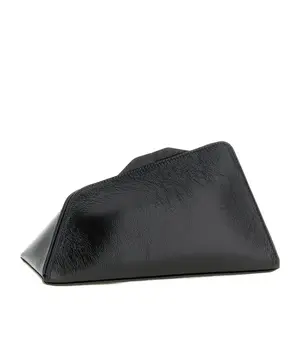 Attico Embossed Logo Clutch