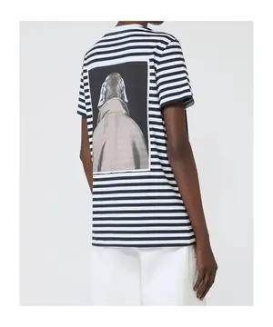 Max Mara Short Sleeve T-shirt With Artist Print