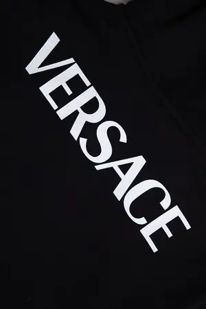 Versace Medusa Print Cotton Hoodie