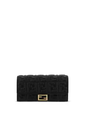 Fendi Chain Wallet - Black