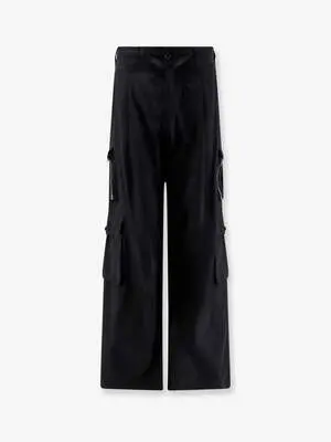Dolce & Gabbana Faille Wide Leg Cargo Trousers