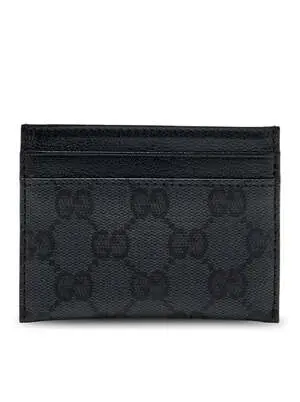 Gucci Gg Essence Classic Card Holder - Black