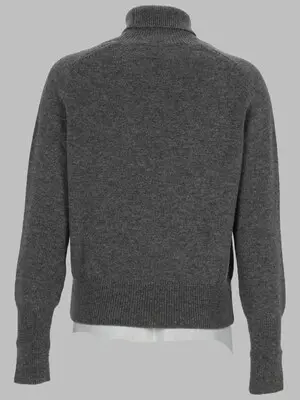 Victoria Beckham Marie High Neck Knit Top