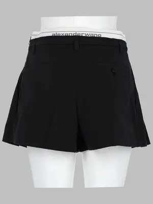 Alexander Wang Logo Waistband Shorts