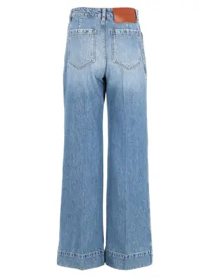 Victoria Beckham Alina Jeans - Blue