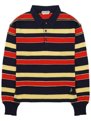 JW Anderson Striped Polo Shirt